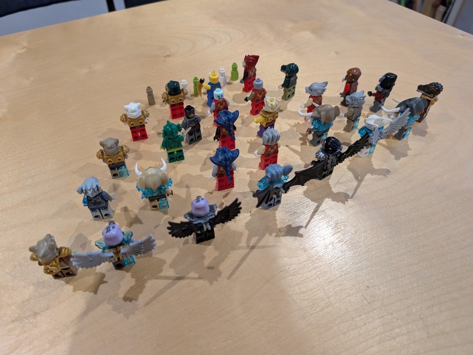 LEGO Ninjago Minifigures Bundle X29 Plus 7 Microfigures Job Lot | eBay UK