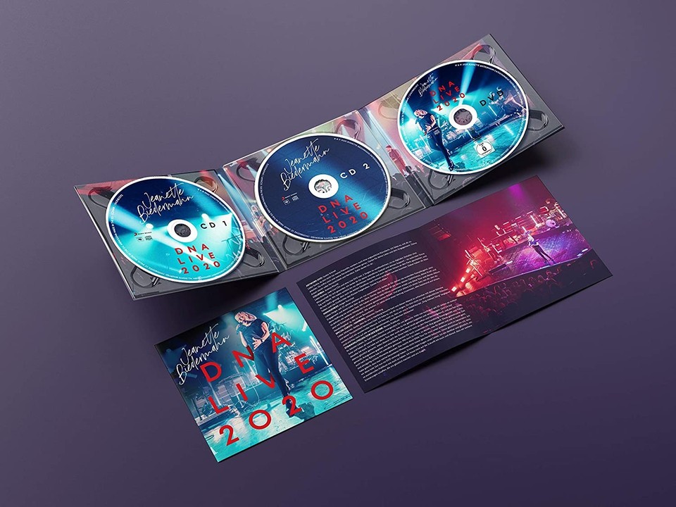 Jeanette Biedermann DNA LIVE 2020 (2CD/DVD) (CD) (UK IMPORT) | eBay