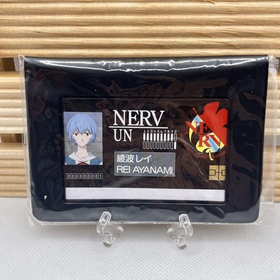 Evangelion NERV notebook-style pass case Ayanami Rei, Ikari Shinji, 1 ...