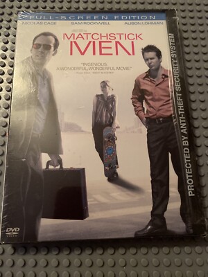 Matchstick Men (DVD, 2004, Full-Screen Edition) Nicolas Cage Sam ...