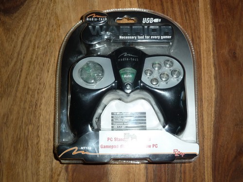 JOYSTICK/GAMEPAD CONTROLLER RETRO - MEDIATECH WARRIOR BOX - USB - brand ...