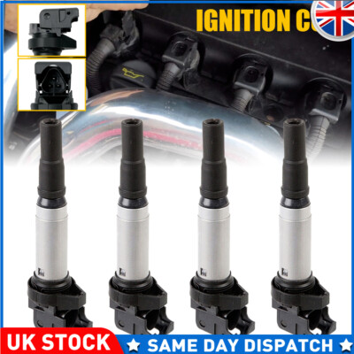 4PCS For Mini R56 Cooper S Benchmark Performance Uprated Ignition Coil ...