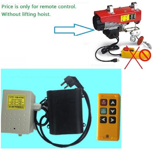 Industrial Wireless Remote Control 220V Household Small Crane Hoist ...