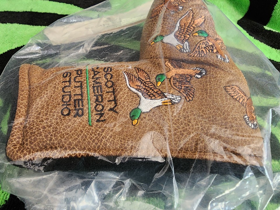 Rare 2004 Scotty Cameron Flyin' Duck Putter Headcover Blade Flying Head ...