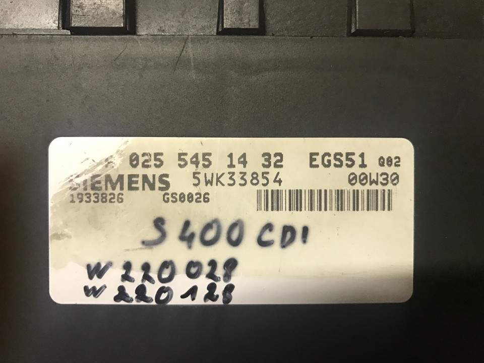 Mercedes Benz EGS51 Transmission Gearbox Module A0255451432 | eBay