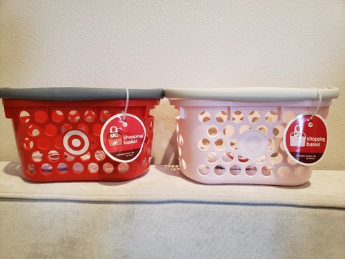 Target Exclusive Toy Shopping Basket Bullseye Pink & Red SET *SHIPS ...
