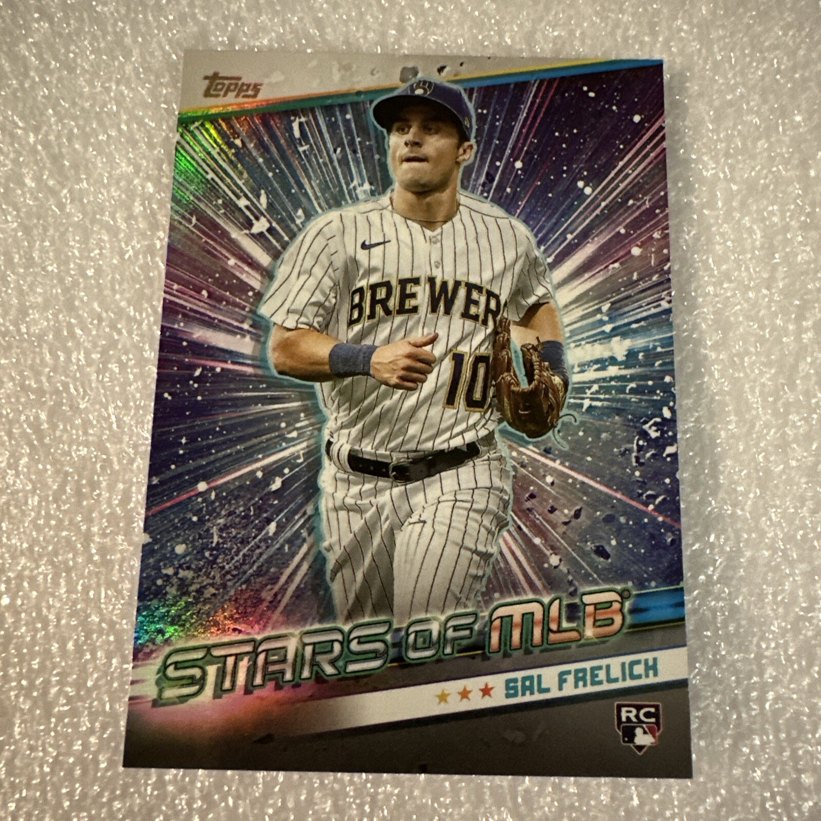 2024 Topps Stars of MLB Sal Frelich Rookie Card RC #SLMB-12 Milwaukee ...