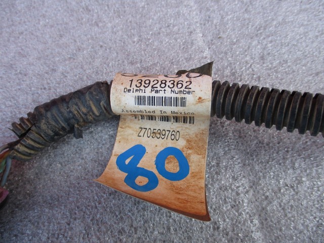 GM GMC Cadillac Rear Back up Object Alarm Wire Harness 22899760 OEM ...