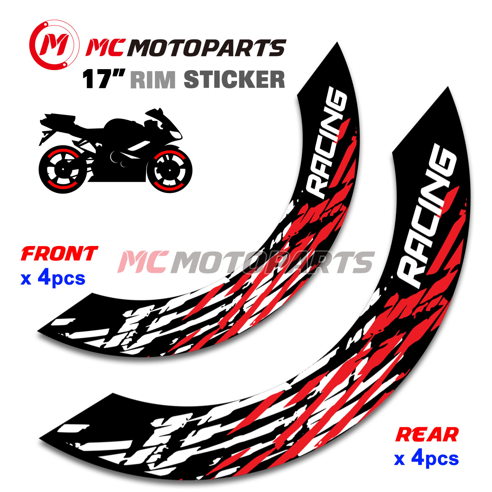17" Rim Decal Wheel Sticker S07 For Suzuki GSXS1000F Hayabusa SV650 | eBay