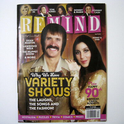 REMIND Magazine - April 2023 15.4 - Sonny & Cher - Dean Martin ...