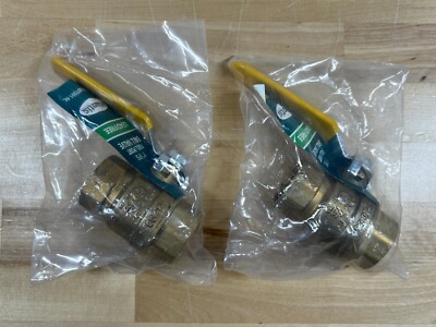 LOT OF 2 ATLANTIC VALVE 1 INCH IPS FULL PORT BALL VALVES - ITEM ...