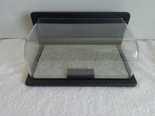 **Franklin Mint Display Case Wood & Plastic Very Good 1:24 For Die Cast ...