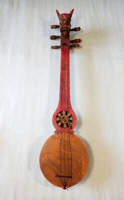 Tungna, the Traditional Tibetan Guitar Folk Instrument . Hand Made ...