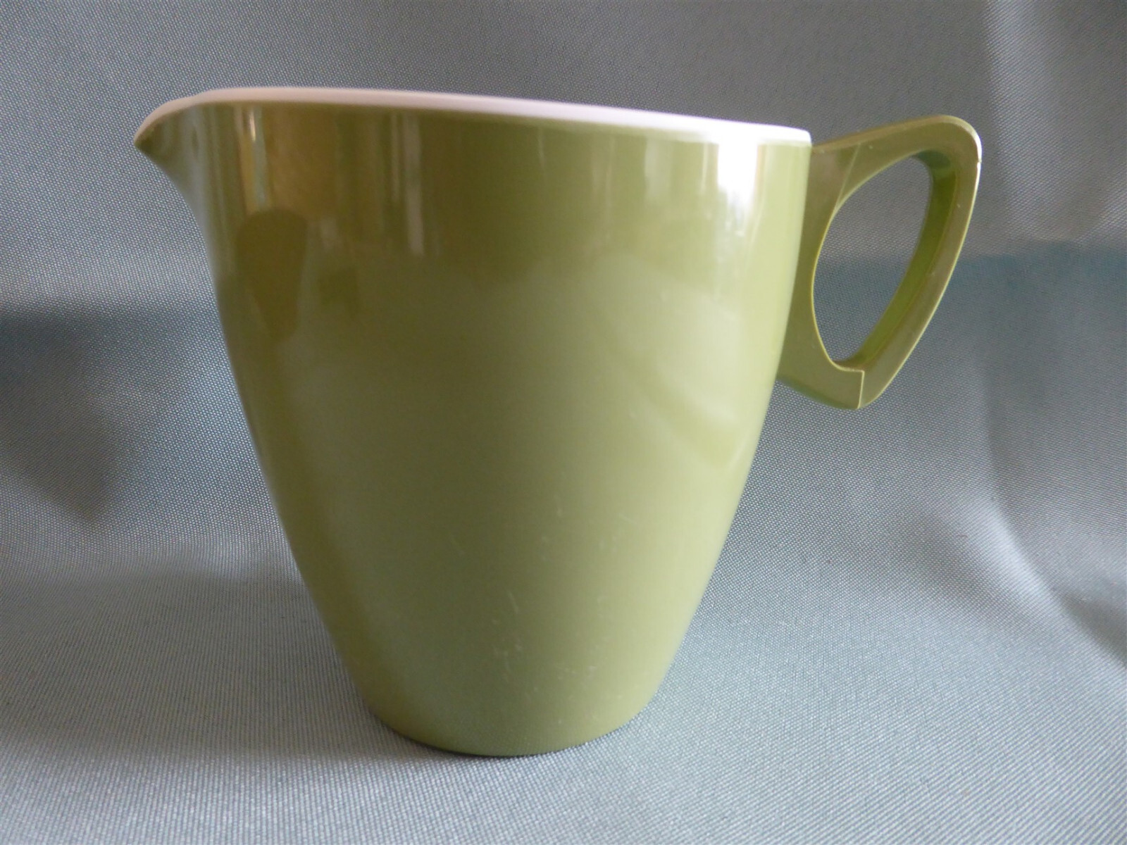 Vintage Green & White Hollywood Melmac Plus Bessemer Ware Green Milk ...