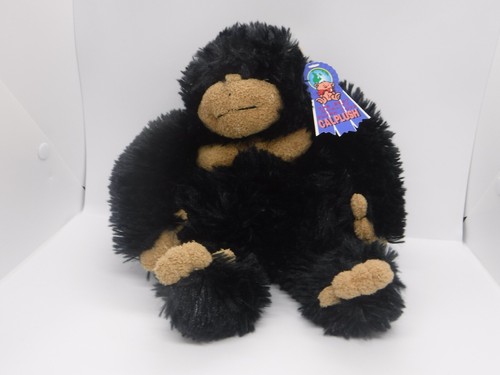 Black Vintage Calplush Monkey Gorilla Ape Plush Stuffed Toy w/Tag 9" | eBay