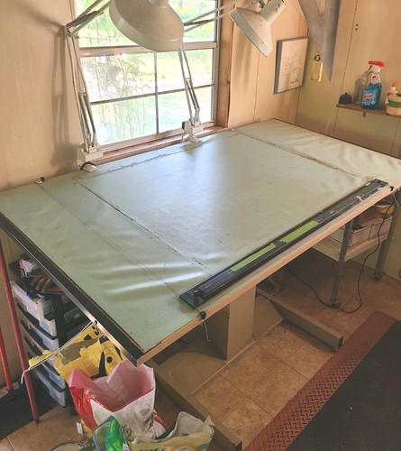 VINTAGE MAYLINE DRAFTING TABLE | eBay