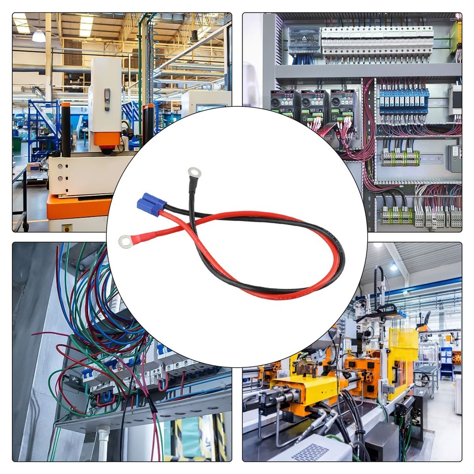 Cavo terminale spina a O maschio filo di rame EC5 per alimentazione ...