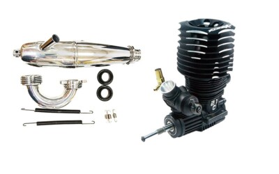 GS RACING R21PBX II Off Road Racing 7Port Engine W/ Pipe Set | eBay