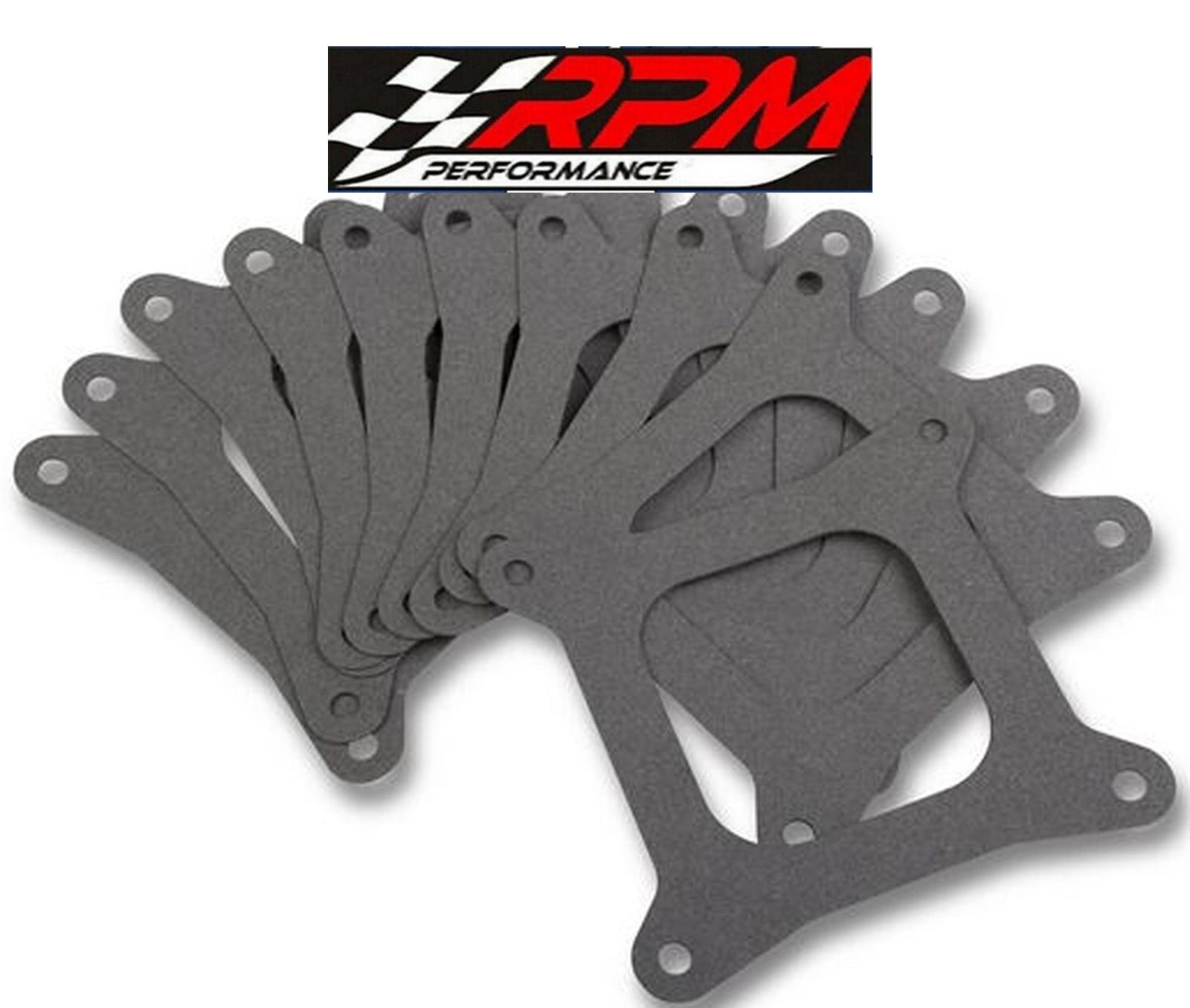 Holley Carburetor Carb Base Gasket Open Flange 4150 4160 TBI 10 PK G70 ...