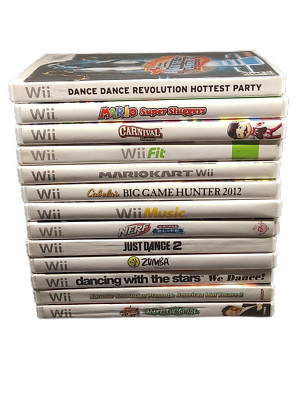 LOT 14 NINTENDO WII GAME WITH MANUAL TESTED FAST SHIPPING (B8) | eBay