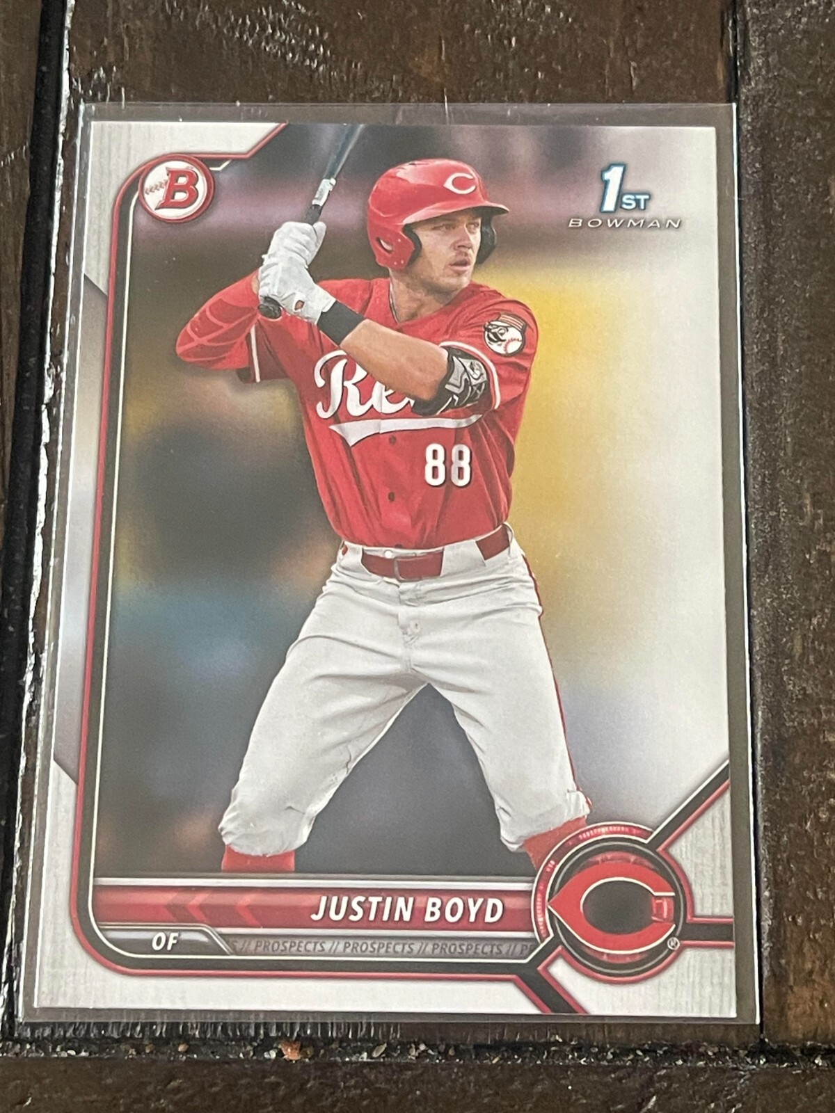 2022 Bowman Draft Justin Boyd BD-13 Cincinnati Reds | eBay
