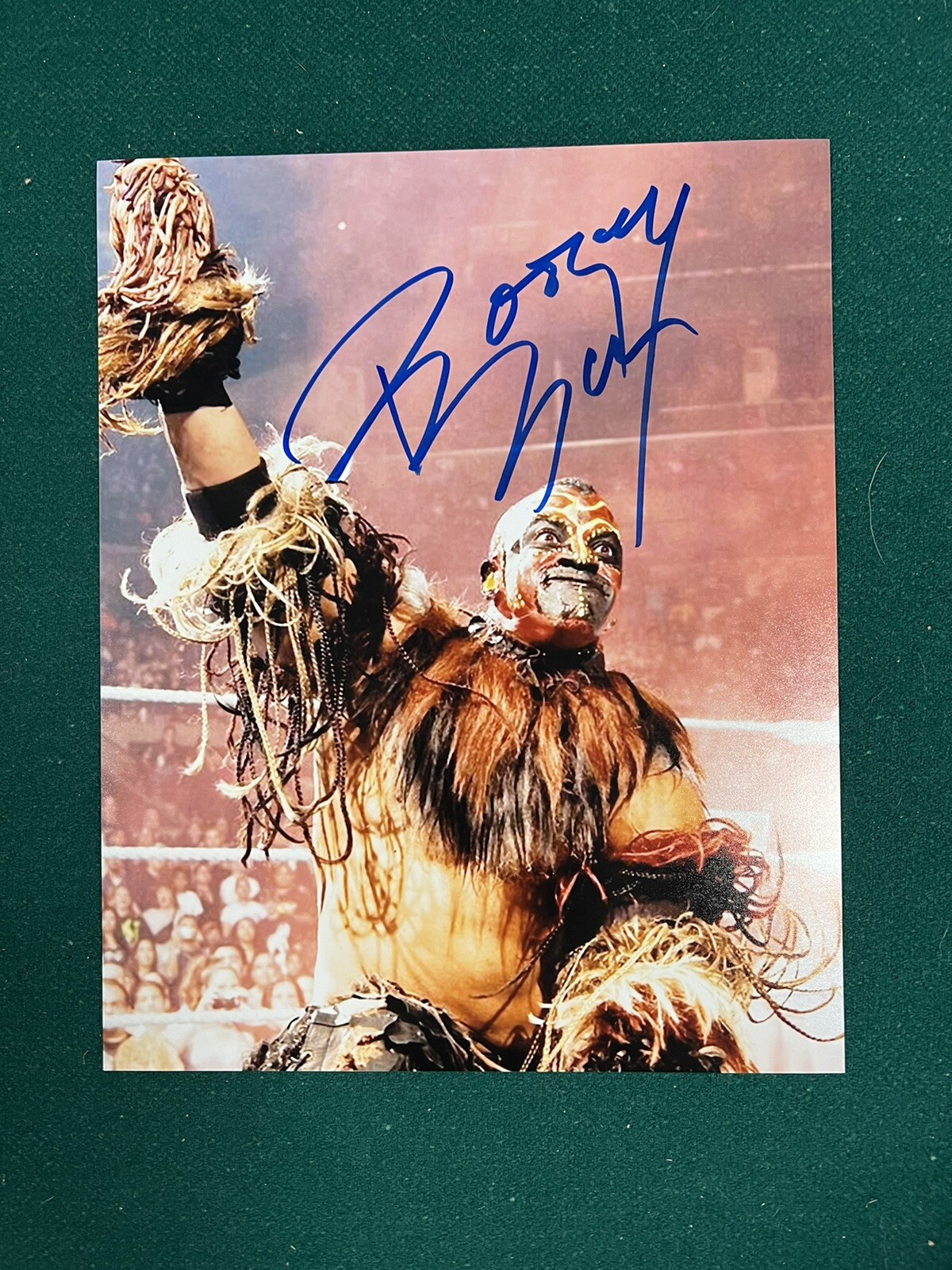 AUTOGRAPHED 8x10 Boogeyman WWE Worms Photo Coming to Getcha WWF Legend ...