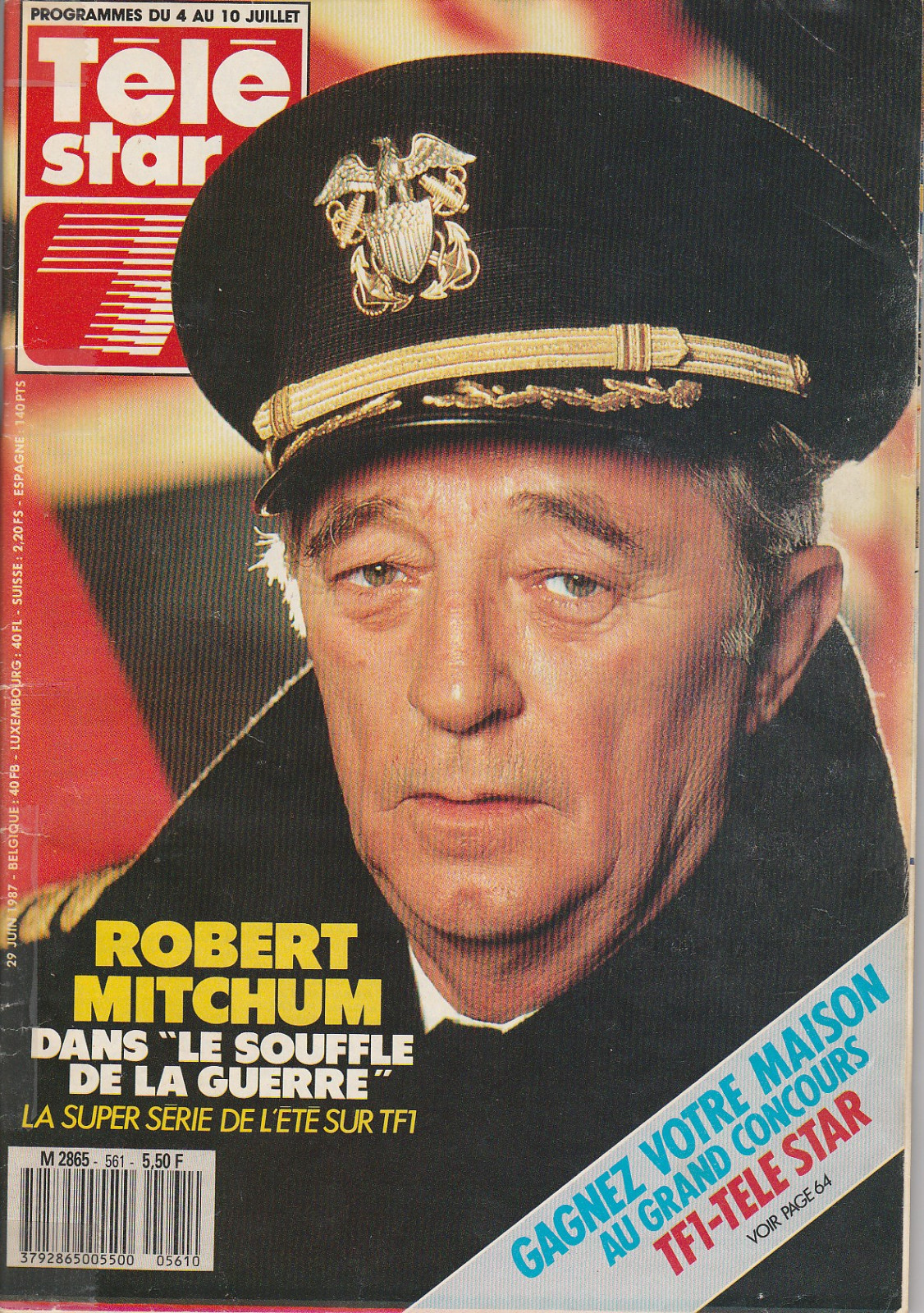 Tele Star No. 561 - Robert Mitchum - Hello To Fred Astaire - Pierre ...