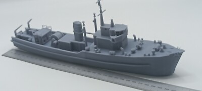 Ton-Class MCMV 1/144 or N gauge 1/148 waterline model ship kit Resin ...