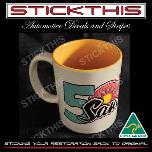 50 Years of the Sandman HQ HJ HX HZ VU VF Ceramic Mug Suit Holden Ute ...