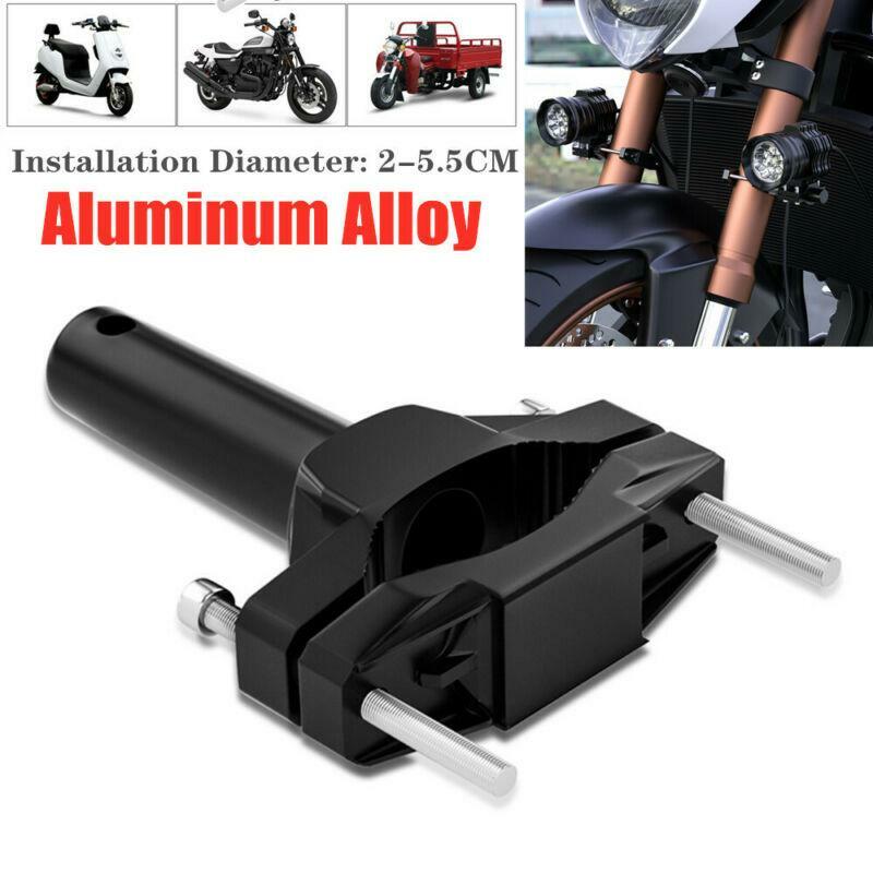 2CM-5.5CM Motorcycle Fork Clamp Headlight Turn Signal Mount Holder CNC ...