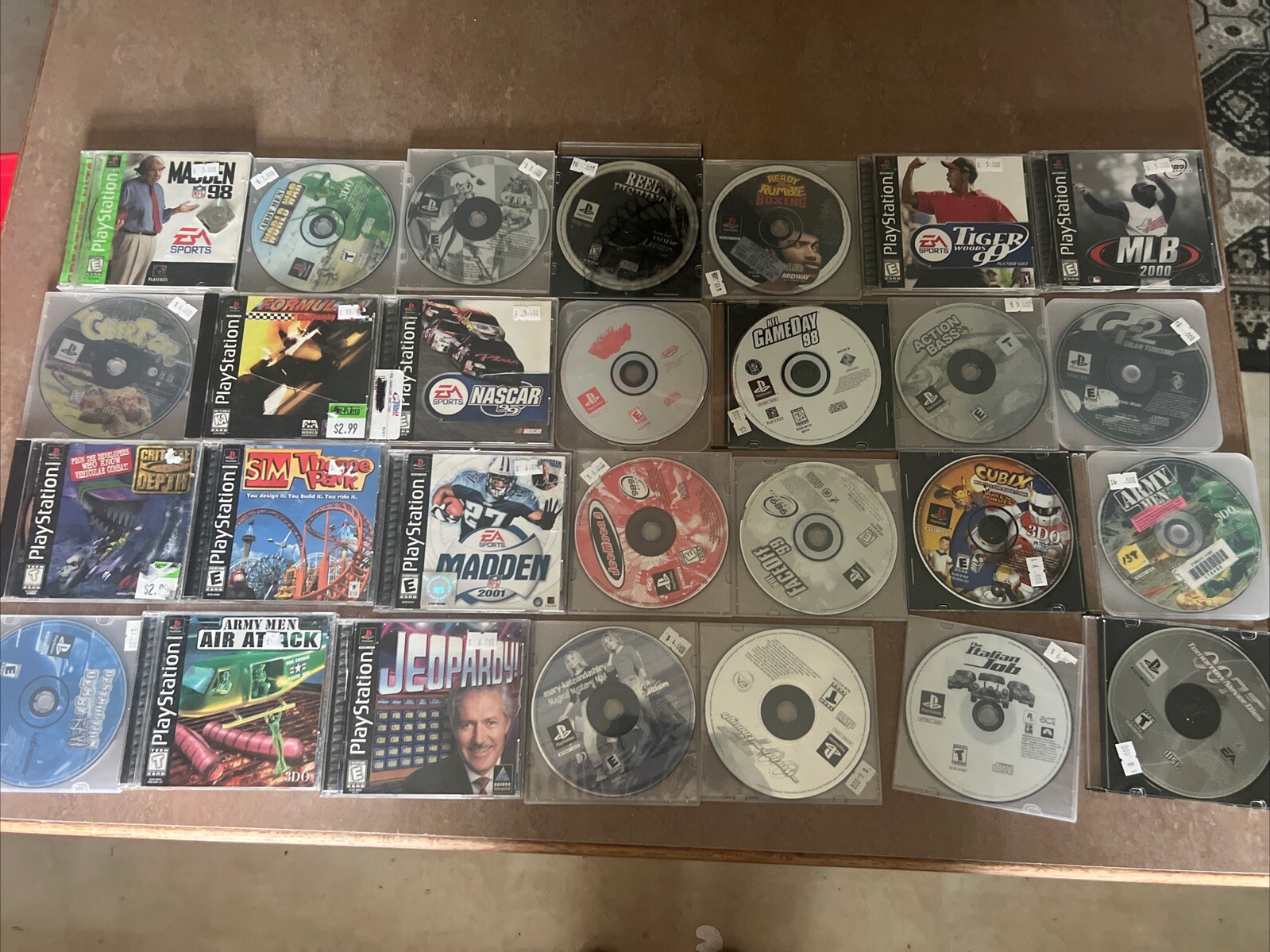 playstation ps1 game lot of 28 total games 711719419426 | eBay