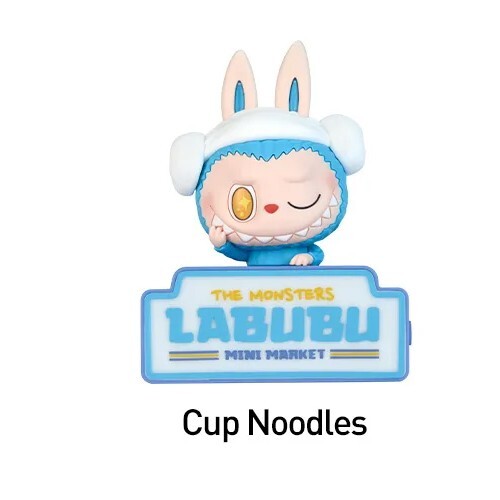 POPMART Labubu Monsters Wacky Mart Fridge Magnet Blind Box Refrigerator ...