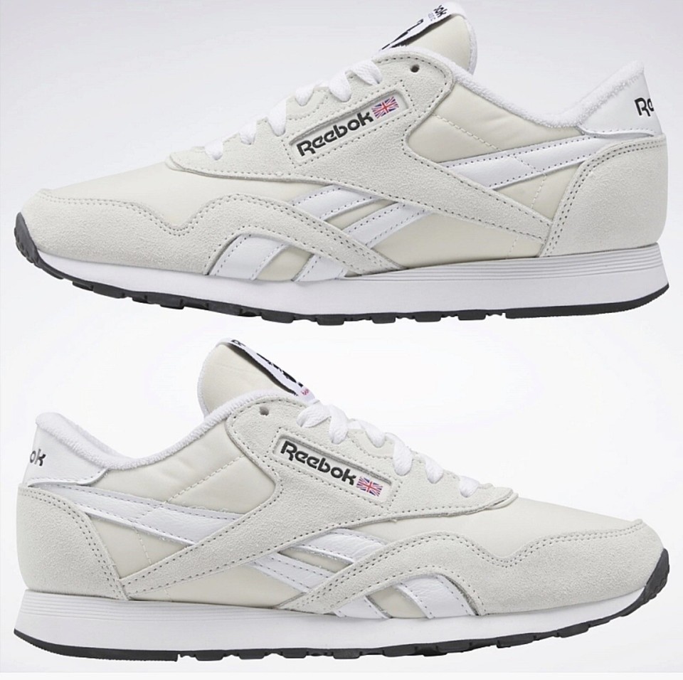 Reebok Classic Nylon Men’s Sneaker Running Shoe Fog Athletic Trainers ...