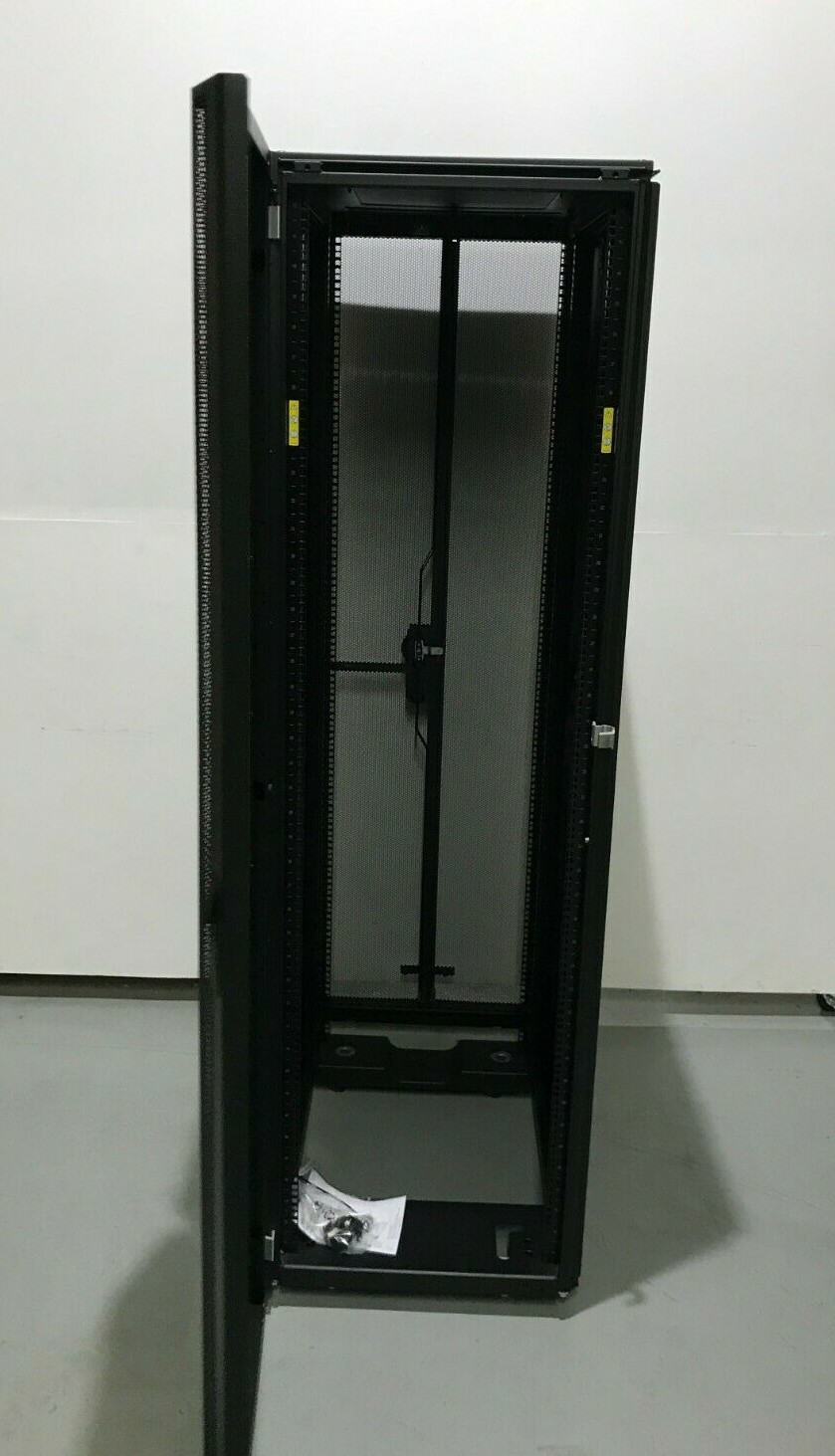 SEE PICTURES HPE P9K07A G2 42U Server Rack Cabinet Enclosure ...