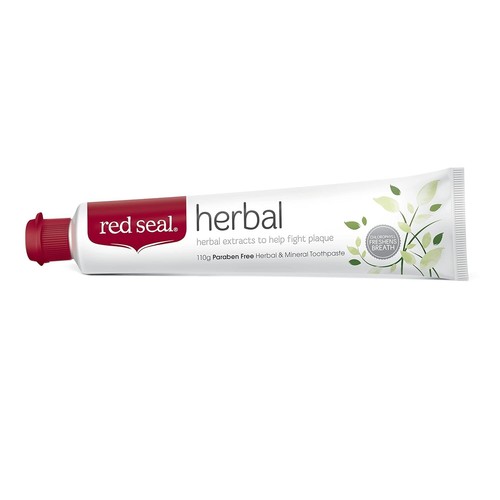 Red Seal Natural Herbal Toothpaste No Fluoride Fight Plaque Whole ...