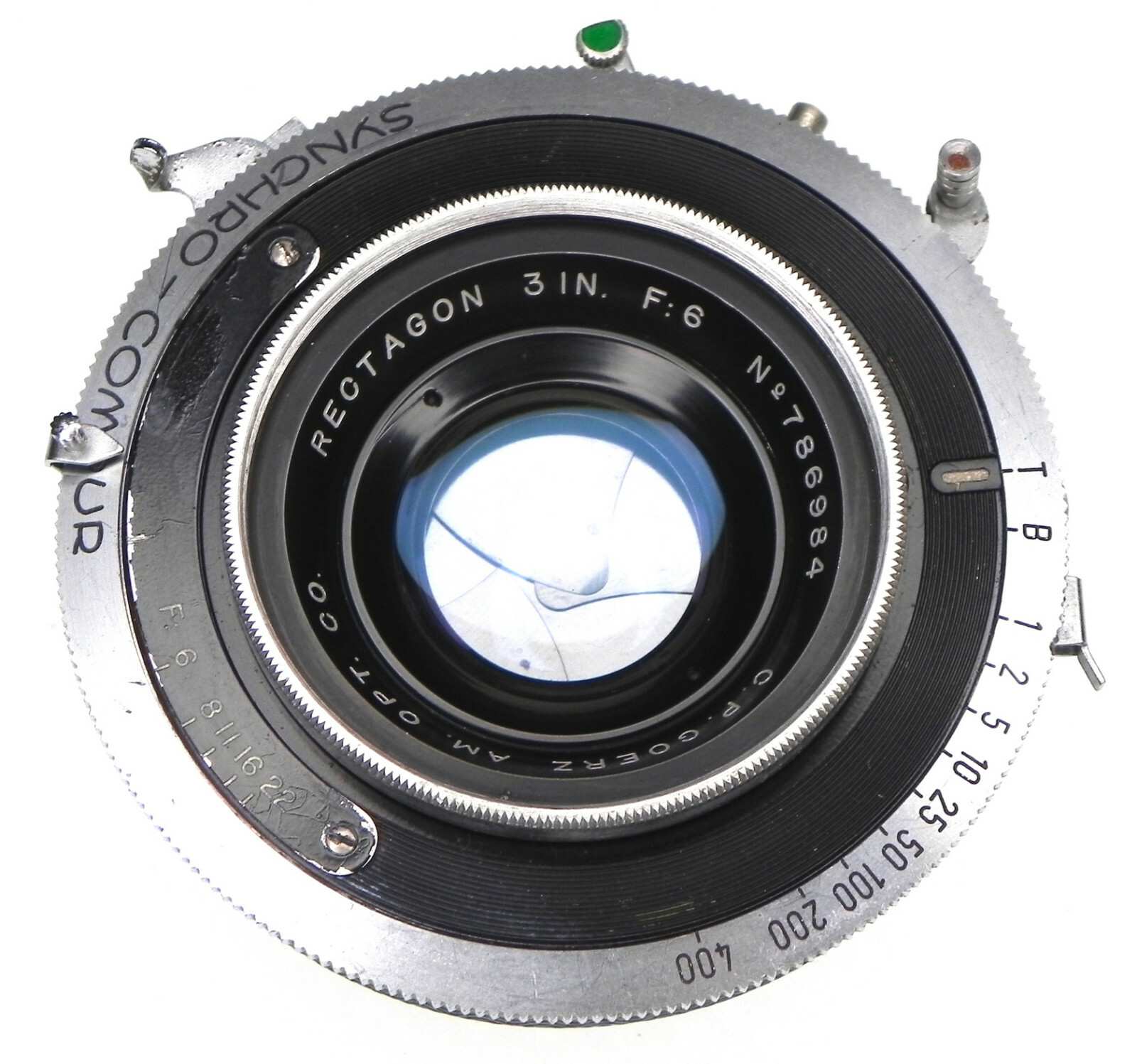 Goerz 3in f6 Rectagon Synchro-Compur shutter #786984 | eBay