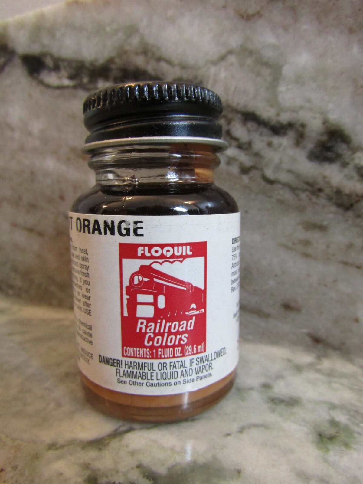 FLOQUIL RAILROAD COLORS MODEL PAINT - 1oz 1 OUNCE SP DAYLIGHT ORANGE | eBay