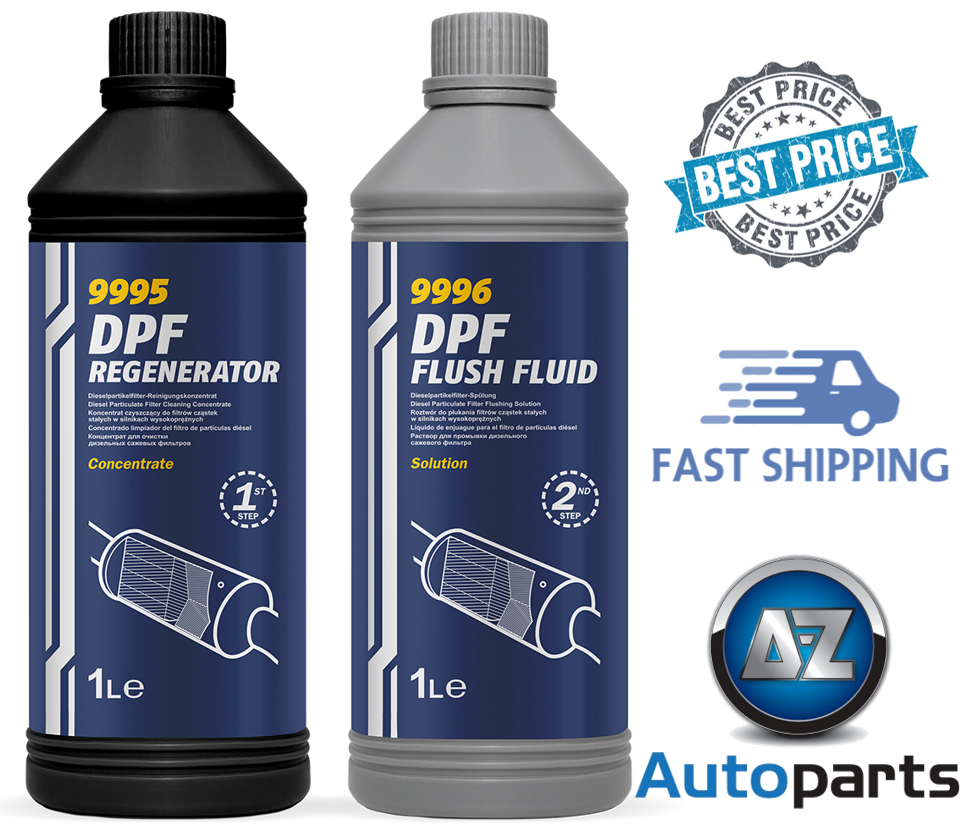 Mannol - Professional DPF Filter Cleaner Flush Fluid DPF Regenerator ...