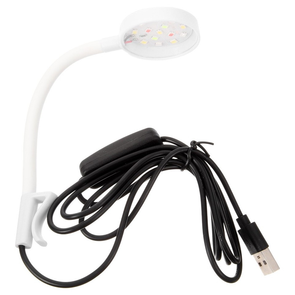 Household Usb Clamp Fish Tank Lighting Aquarium Lamp Compact Design ...