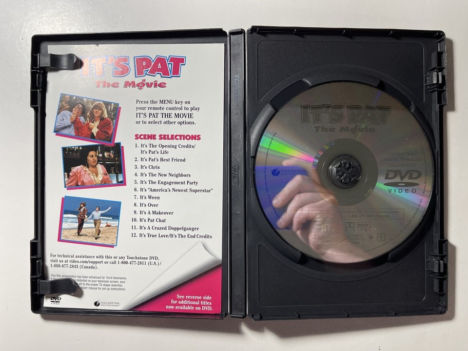 Its Pat: The Movie (1994) DVD GOOD Saturday Night Live SNL Julia ...