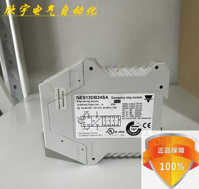 Used safety relay NES13DB24SA | eBay