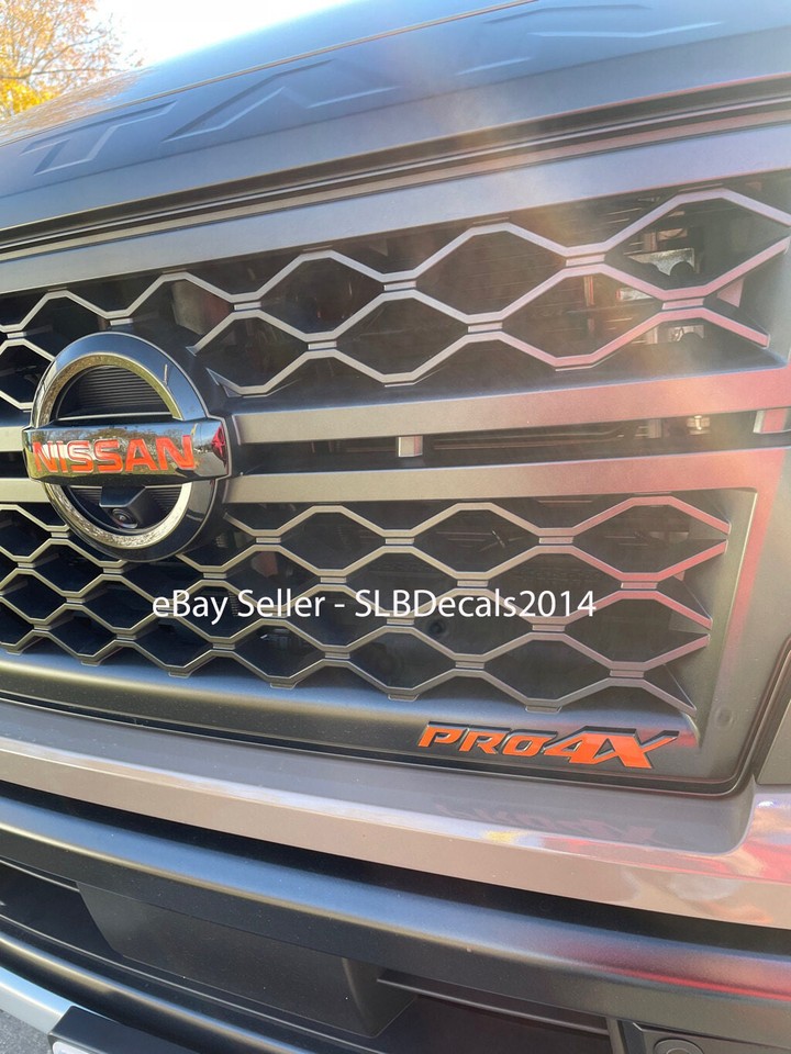 Titan 2021 Grill Decals