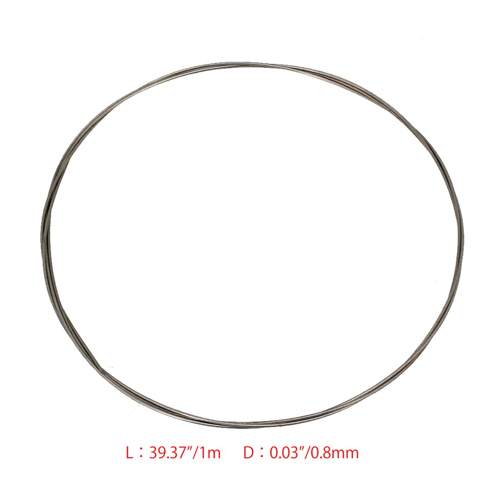 1M Piano Music Wire 14# for Replacement of Broken Strings Steel Wire ...