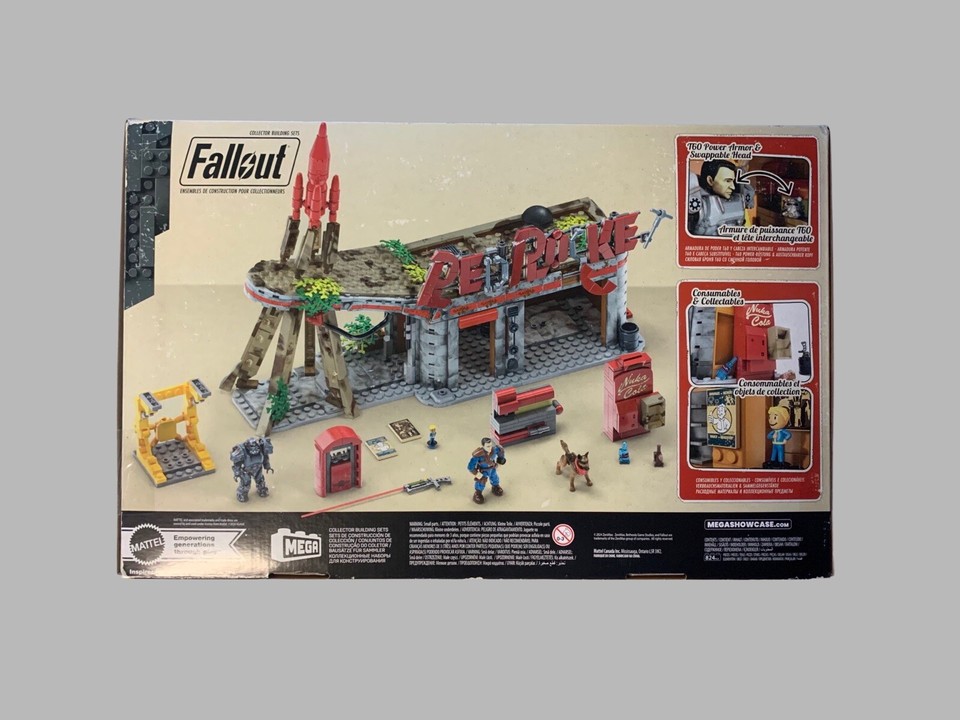 NEW FASTSHIP Fallout Red Rocket Truck Stop Mega Bloks Construx Building ...