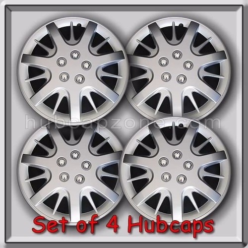 4 16" Silver Chevy Chevrolet Monte Carlo hubcaps 2000-2005 Wheel Covers ...