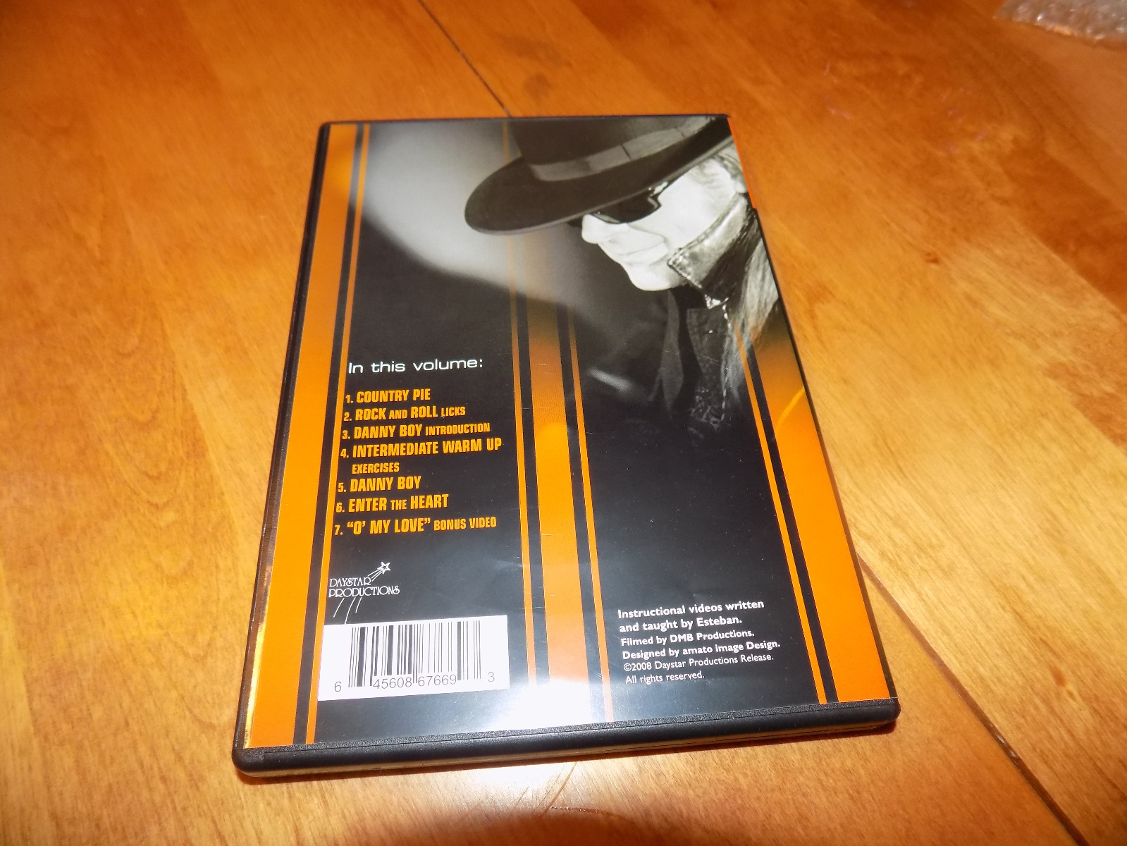 ESTEBAN CAMARO Limited Edition Steel String Guitar Lesson Series DVD ...