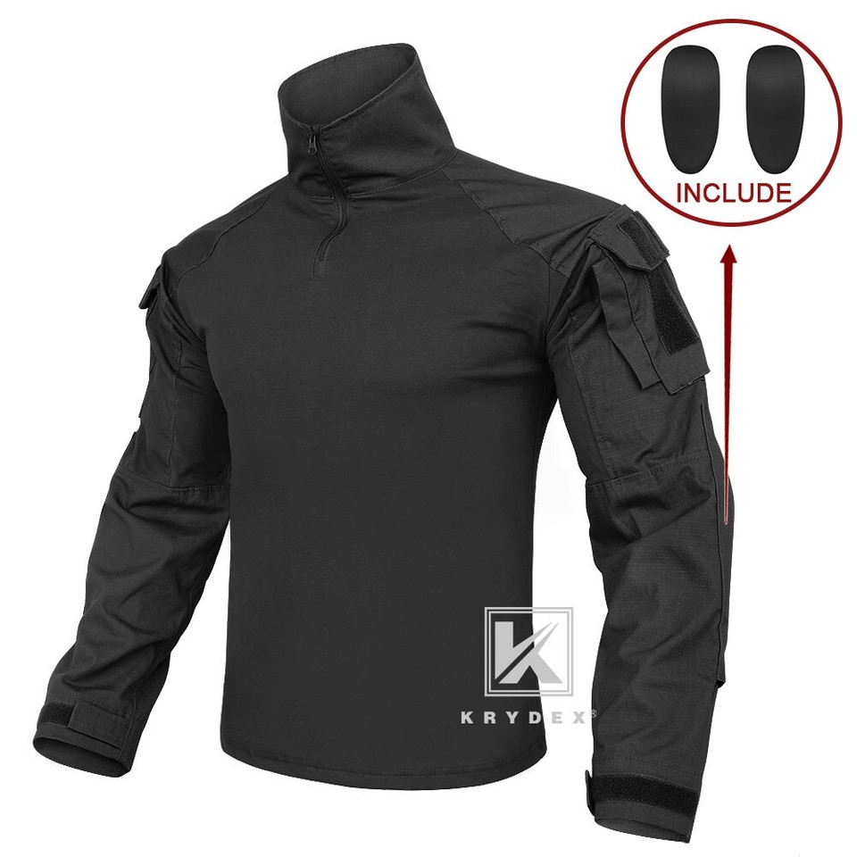KRYDEX Ge3 Combat Uniform Tactical BDU Tops & Trousers w/ Elbow Pads ...
