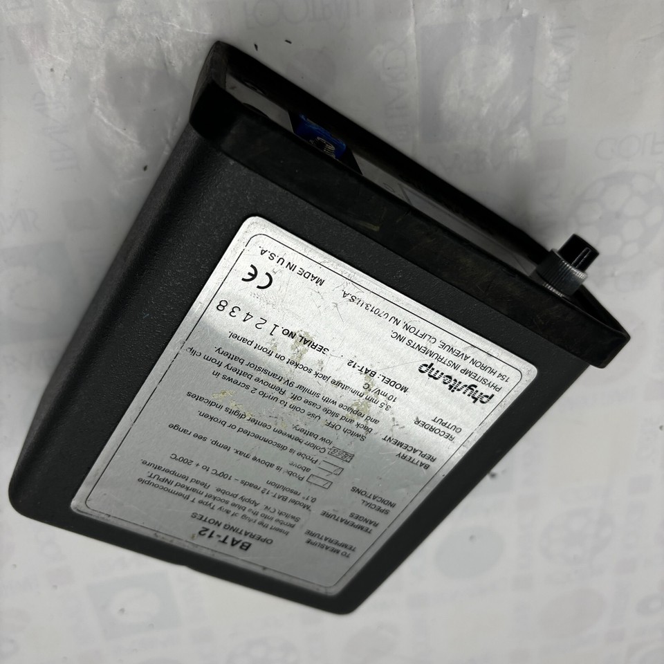 PHYSITEMP BAT-12 NICROPROBE THERMOMETER MADE IN USA | eBay