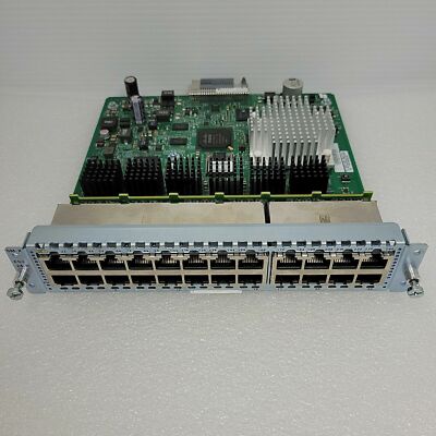 CISCO SM-X-ES3-24-P - 24 Port GbE PoE Module for 2900 3900 4451 Router ...