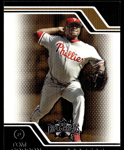2008 Topps Triple Threads Tom Gordon /1350 Philadelphia Phillies #133 ...